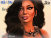 Second Life Marketplace - Angel Rock Skin VERA GOLD PEACH FAT PACK