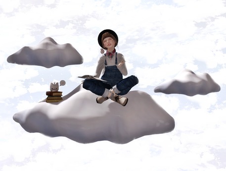 Second Life Marketplace - .::Kirin Poses::. My Dreamy Cloud Pose & Prop