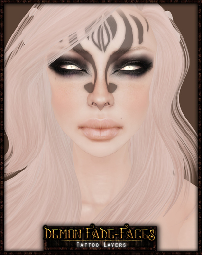 Second Life Marketplace - :[P]:-Demon Fades-Faces-Hieah