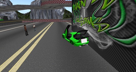 Second Life Marketplace - GREEN RX7 DRIFT