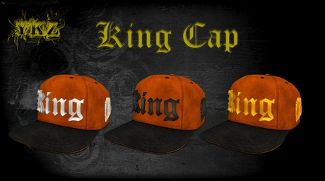 Second Life Marketplace - [ YKZ ] KING Cap MESH DEMO