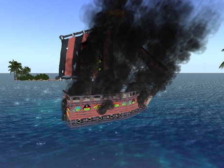Second Life Marketplace - PIRATE PIG SHIP