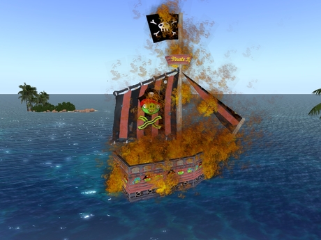 Second Life Marketplace - PIRATE PIG SHIP