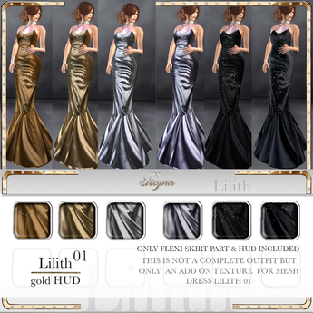 Second Life Marketplace - Utopia Lilith metal 01