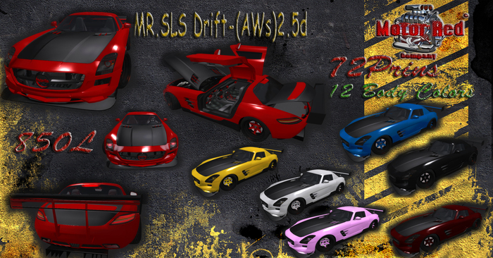 Second Life Marketplace - MR.SLS Drift-(AWs)2.5d