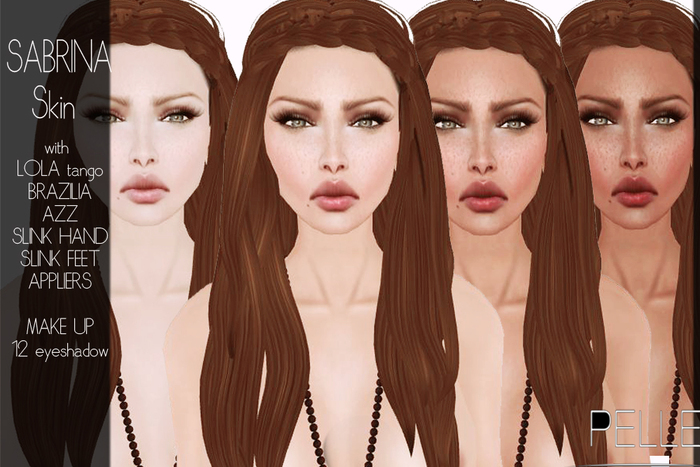 Second Life Marketplace - SABRINA skin DARK tone :.:with APPLIERS