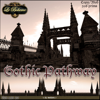 Second Life Marketplace - GOTHIC PATHWAY tagGoth tagVampire