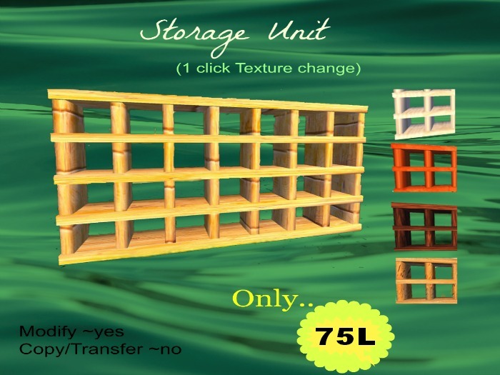 Second Life Marketplace - Storage Unit G&S