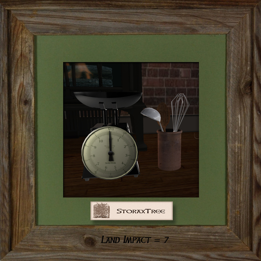 Second Life Marketplace - Kulinaire Kitchen Utencils & Scale