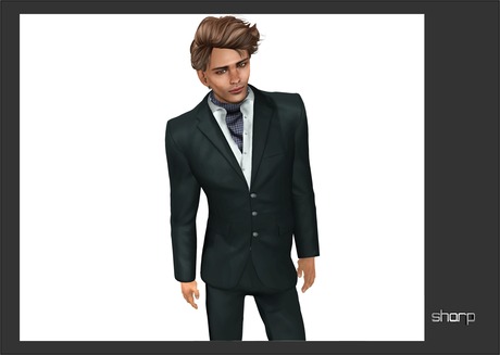 Second Life Marketplace - sharp by [ZD] - MESH - "Ashton" Suit Jacket