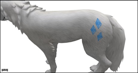 Second Life Marketplace - [:GW:] TWI Timber Wolf : MLP Cutie Marks Fatpack