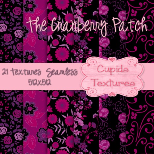Second Life Marketplace - *Cupids Textures * 21 CRANBERRY PATCH