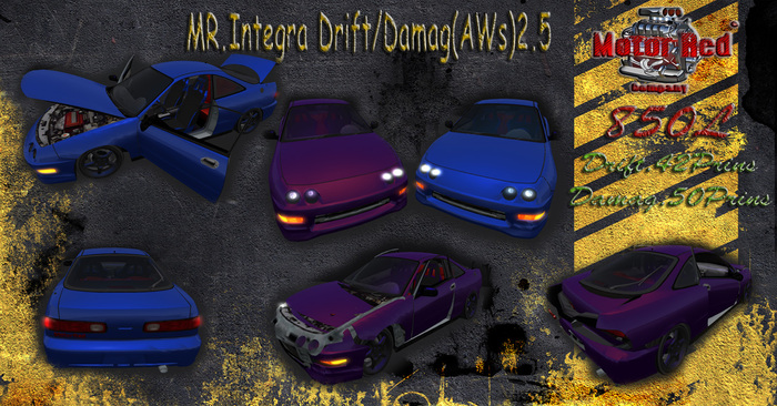 Second Life Marketplace - MR.Integra Drift/Damag(AWs)2.5