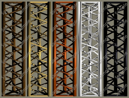 Second Life Marketplace - 5 Truss (1024x256) and 5 Triangular Endpiece ...
