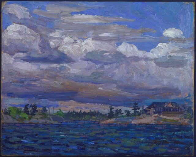 Second Life Marketplace - Tom Thomson: Cottage on a Rocky Shore, 1914