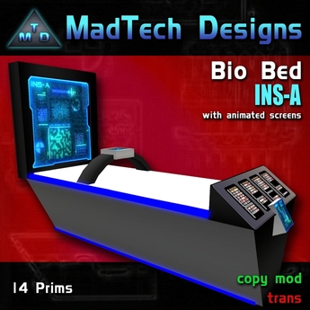 Second Life Marketplace - MTD Bio Bed 3