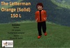 Second Life Marketplace - Solid Orange Letterman