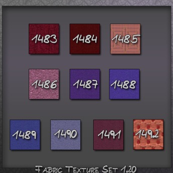 Second Life Marketplace - SZ - Seamless Fabric Textures Set 120