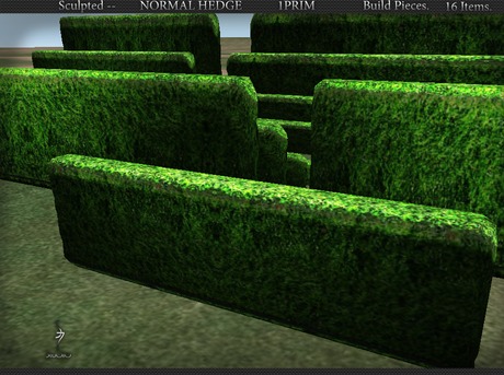 Second Life Marketplace - S7 Normal Hedge 1PRIM MODIFY©