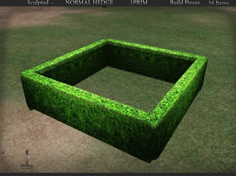 Second Life Marketplace - S7 Normal Hedge 1PRIM MODIFY©