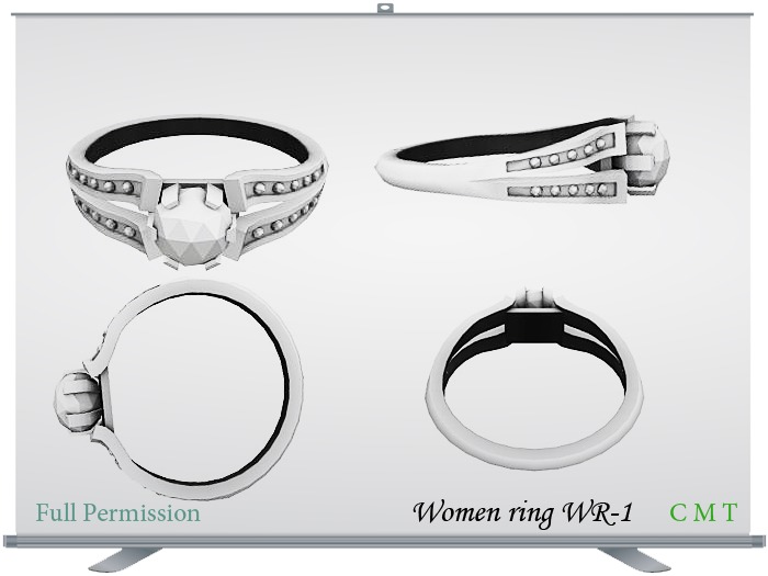 Second Life Marketplace - Women ring WR-1 Full Permission