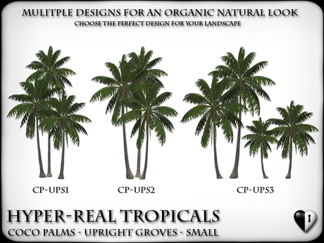 Second Life Marketplace - PALMS - Palm Groves - Uprights - Palm Trees ...