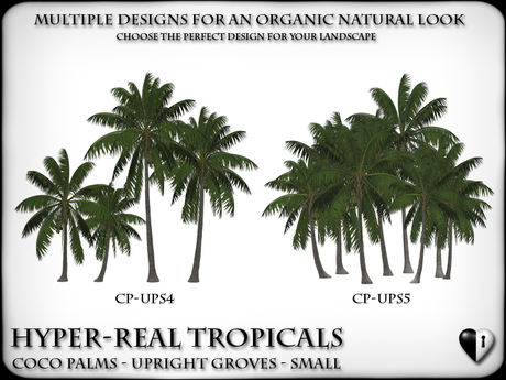 Second Life Marketplace - PALMS - Palm Groves - Uprights - Palm Trees ...