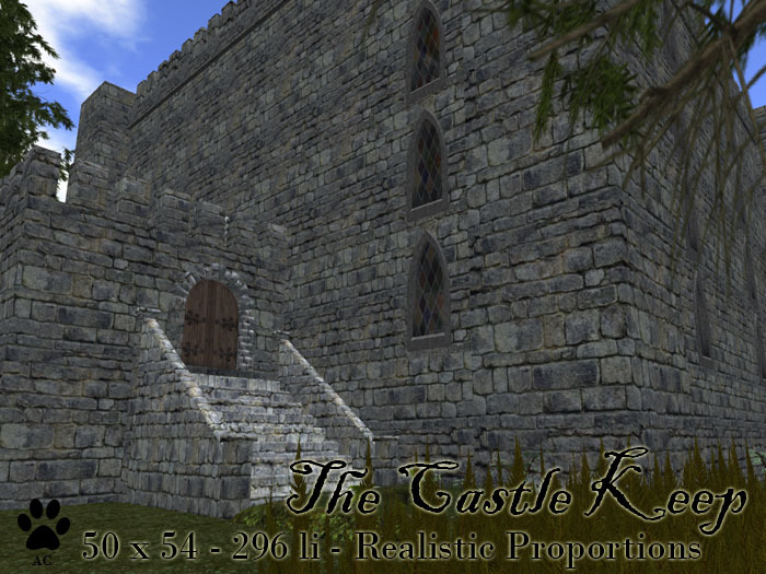 Second Life Marketplace - The Castle Keep - By AlleyCat Studios