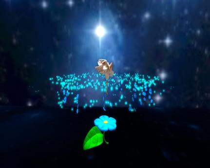 Second Life Marketplace - Box "Magic Blue Flower" by Lucylla Seerose