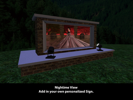 Second Life Marketplace - blueFox Retail Info Sign
