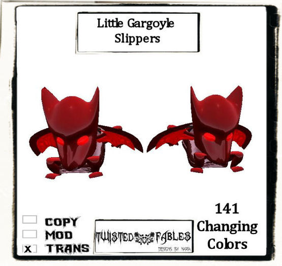 Second Life Marketplace - **TF**Little Gargoyle Color Changing - Touch ...