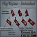 Second Life Marketplace - -TC- Flag Textures - Switzerland 50% Discount!!
