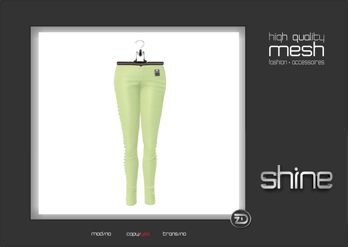 Second Life Marketplace - shine by [ZD] - (FITTED) MESH - "Bree" Pants