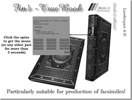 Second Life Marketplace - Fin's Corp. - TrueBook (DEMO)