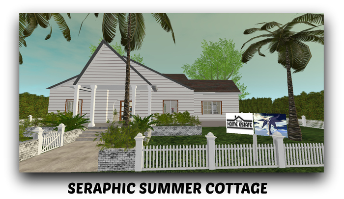 Second Life Marketplace - Seraphic Summer Cottage(Modern Home Seraphic)