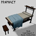 Second Life Marketplace - *Prophecy* Rustic Medical Bed