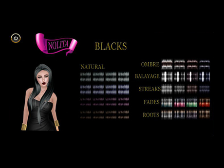 Second Life Marketplace - NOLITA _ Taylor Hair Blacks