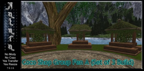 Second Life Marketplace - Natura Coco Shop Group Fen A