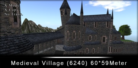 Second Life Marketplace - Medieval Village FD Design