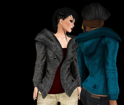 Second Life Marketplace - DEMO ::JIM:: Mesh Hooded Jacket Multi Textured