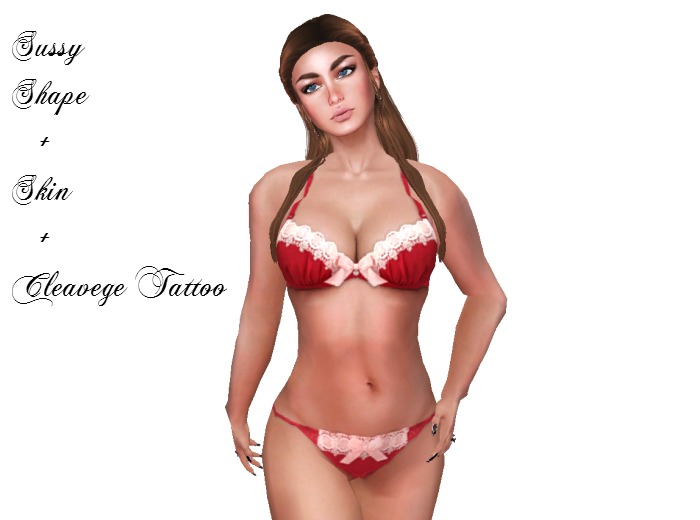 Second Life Marketplace - Sussy Shape + skin + cleavage tattoo