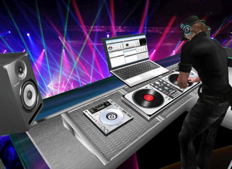 Second Life Marketplace - DJ BOOTH "DJ IN DA HOUSE"