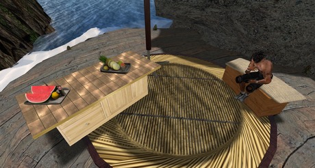 Second Life Marketplace - Gold Breakfast Bar v1.2