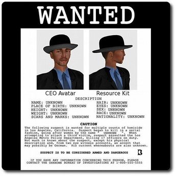 Second Life Marketplace - New World Order CEO Avatar Resource Kit