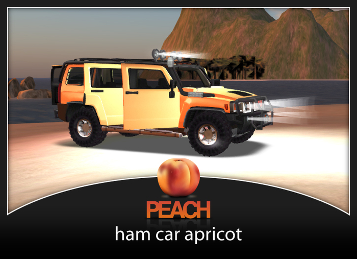 Second Life Marketplace - PEACH - ham car apricot