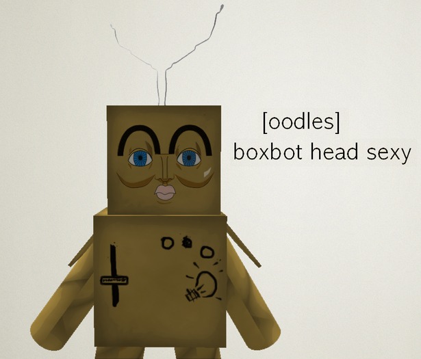 Second Life Marketplace - [oodles] boxbot head sexy