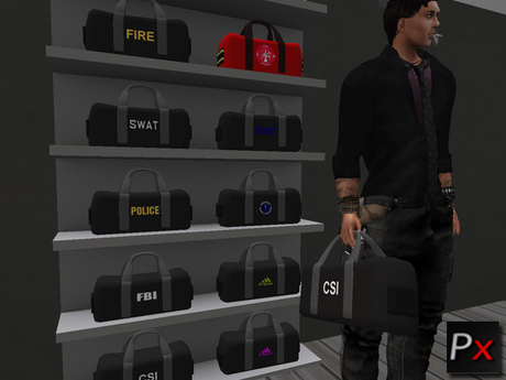 Second Life Marketplace - PX - CSI Duffle Bag v1
