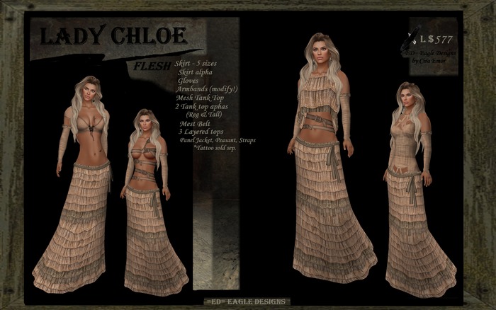 Second Life Marketplace - =ED= LADY CHLOE - Flesh