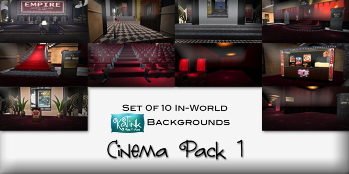 Second Life Marketplace - KaTink - Cinema Pack 1
