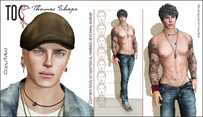 Second Life Marketplace - Thomas Shape DEMO